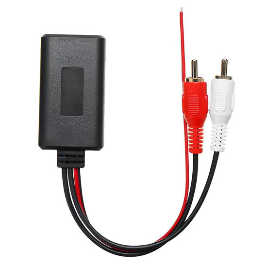 GetUSCart- AUCELI Car Universal Wireless Bluetooth Cable Adapter 2 RCA ...