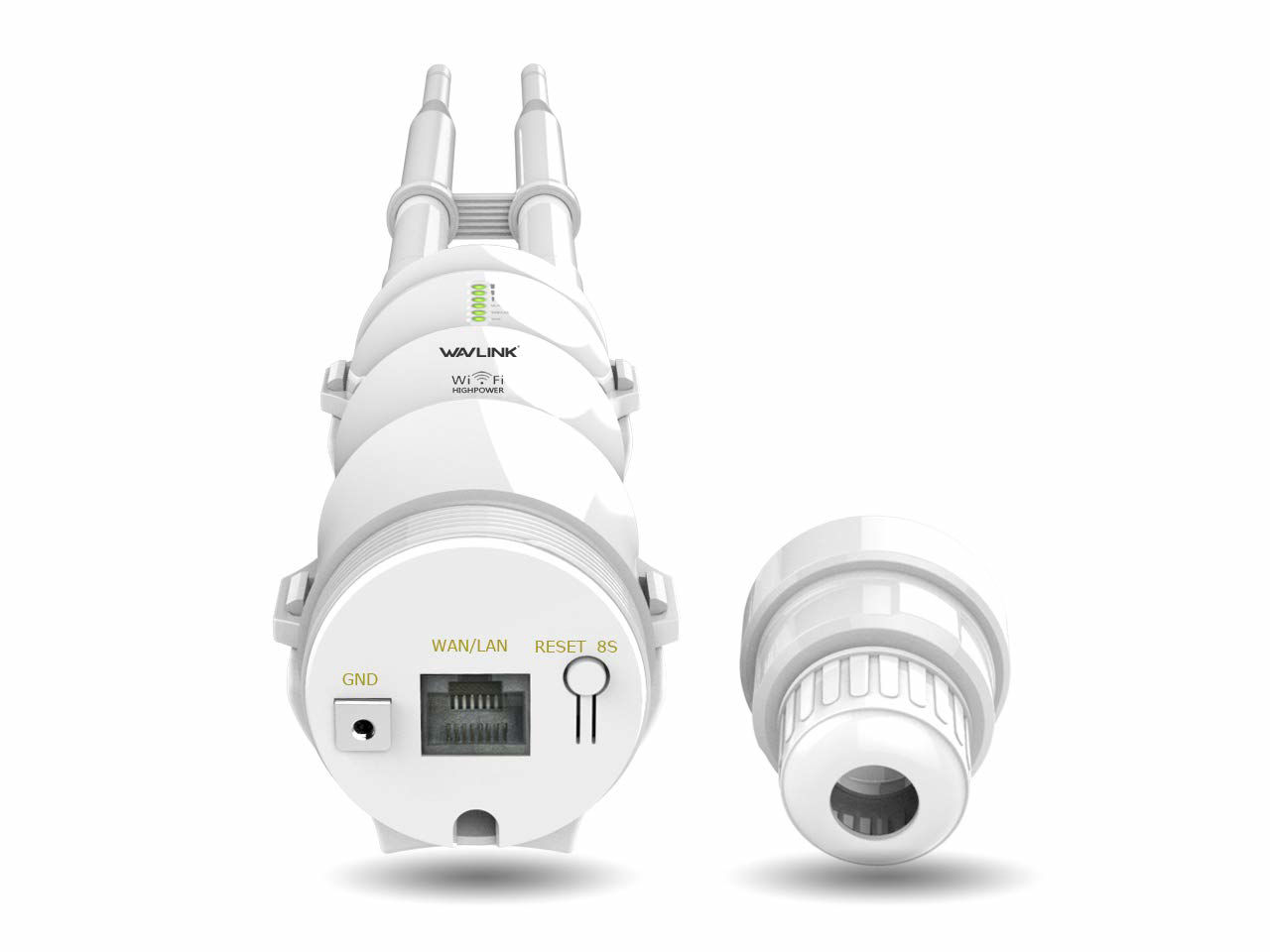 GetUSCart- WAVLINK Outdoor WiFi Range Extender AC600 High Power ...