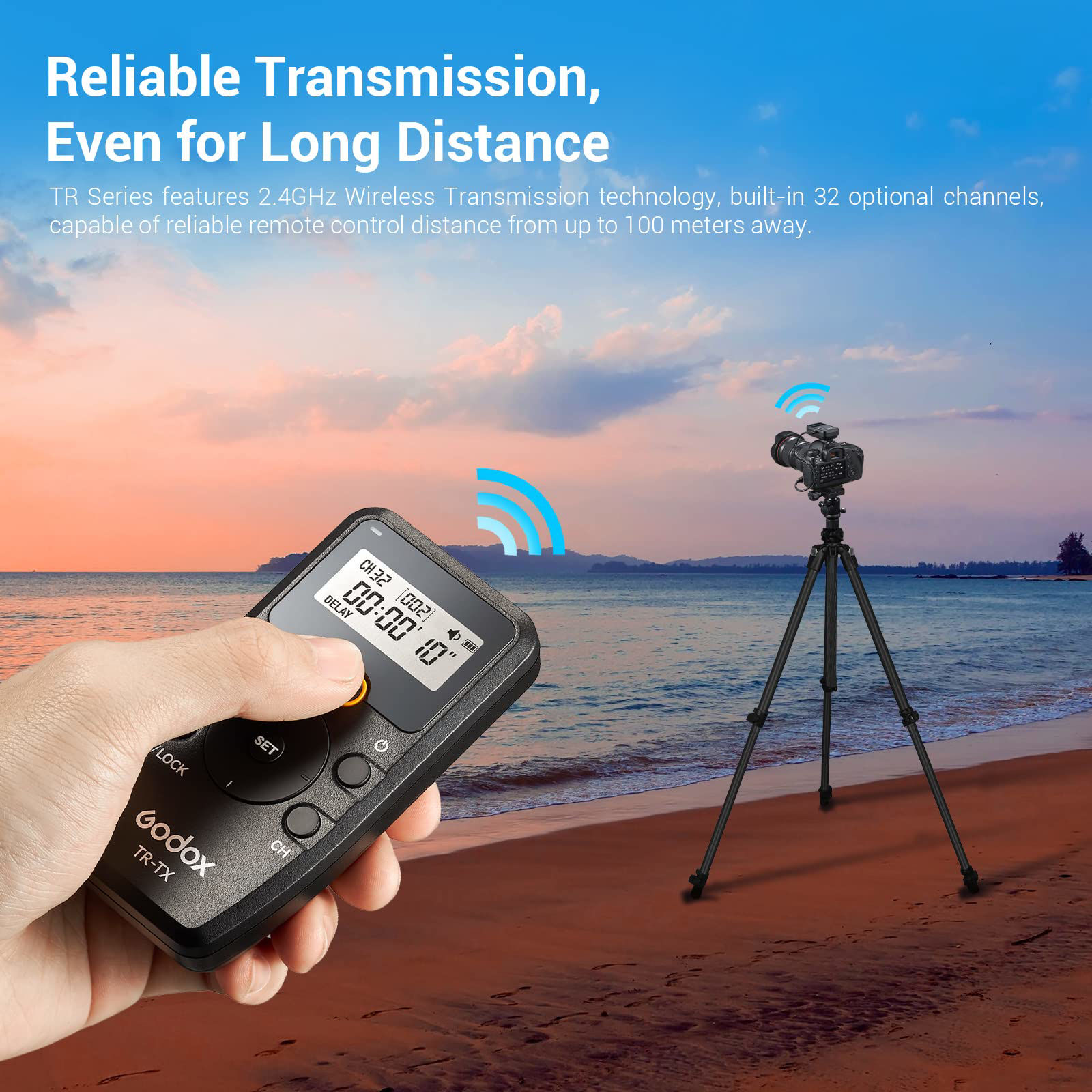 GetUSCart- Godox TR-N1 TR-N3 Remote Shutter Release for Nikon, Wireless Shutter Release ...