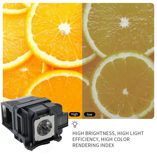 GetUSCart- SHIYUSYAA ELPLP78 V13H010L78 Replacement Projector Bulb for ...