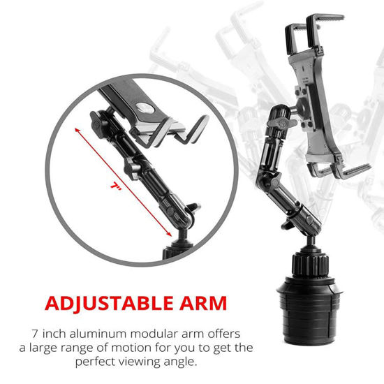 GetUSCart- Tablet Cup Holder Mount for Car or Truck - by TACKFORM ...