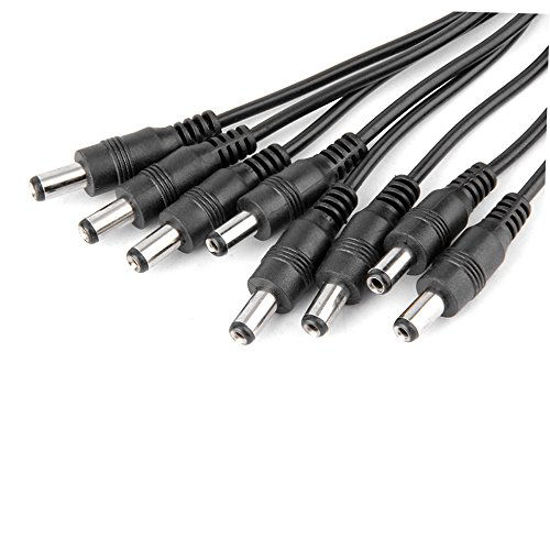 GetUSCart- exgoofit 2-Pack DC 1 Female to 8 Male Output Power Splitter ...
