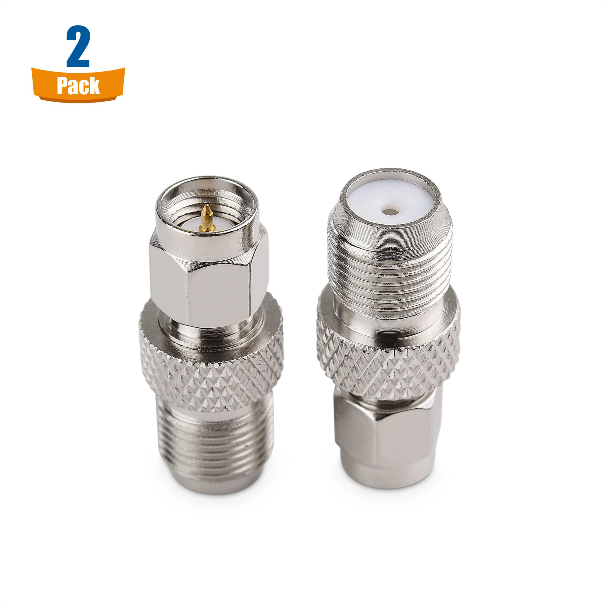 GetUSCart- Cable Matters 2-Pack SMA Male to F-Type Female Coax Cable ...