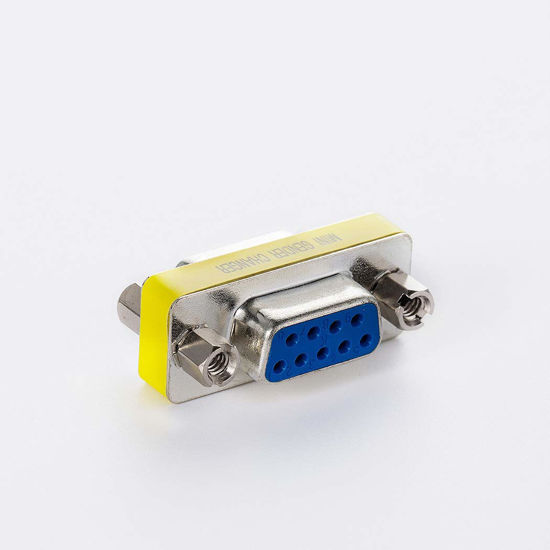 GetUSCart- Arnorin DB9 Gender Changer Serial RS232 Female to Female ...