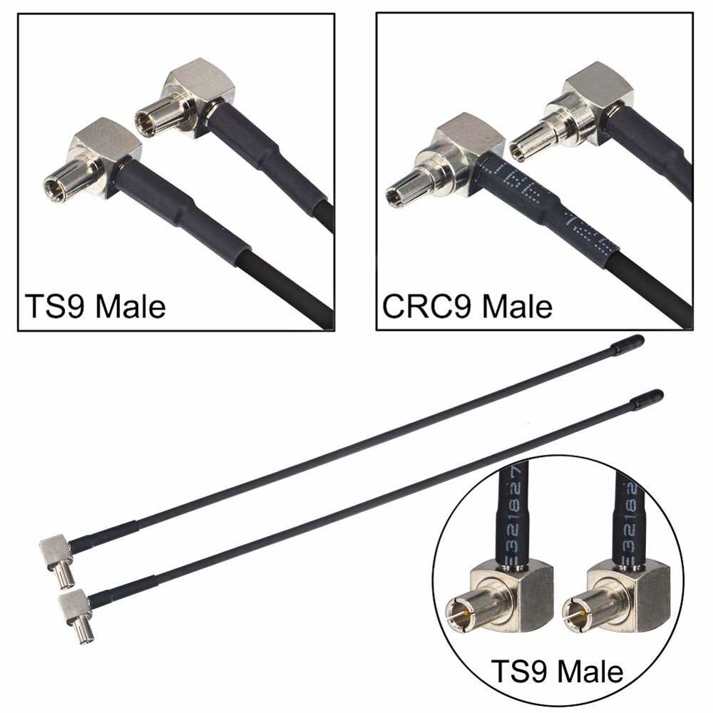 GetUSCart- 4G LTE 3dBi Soft Mini Whip External MIMO TS9 Antenna Router ...