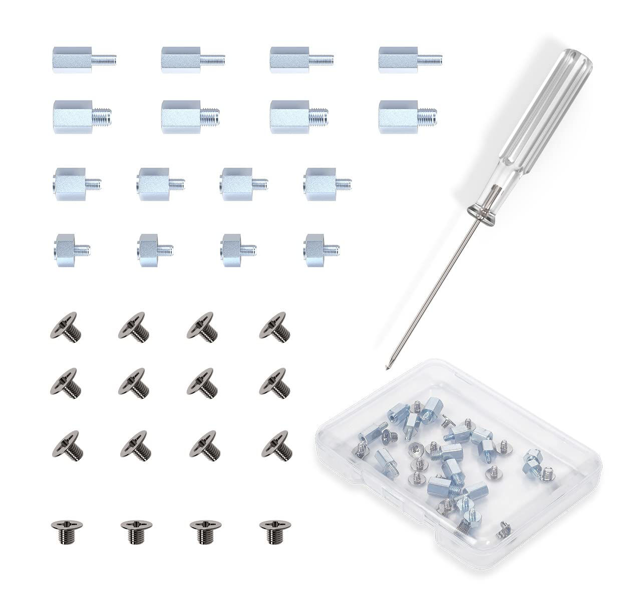 GetUSCart- M.2 Standoff and Screw Kit - M2 SSD Hard Drive Mounting ...