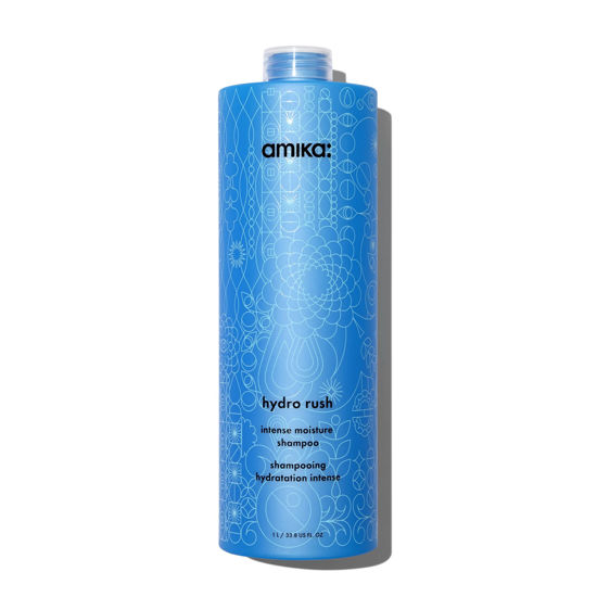 GetUSCart- amika hydro rush intense moisture shampoo with hyaluronic acid, 1000ml