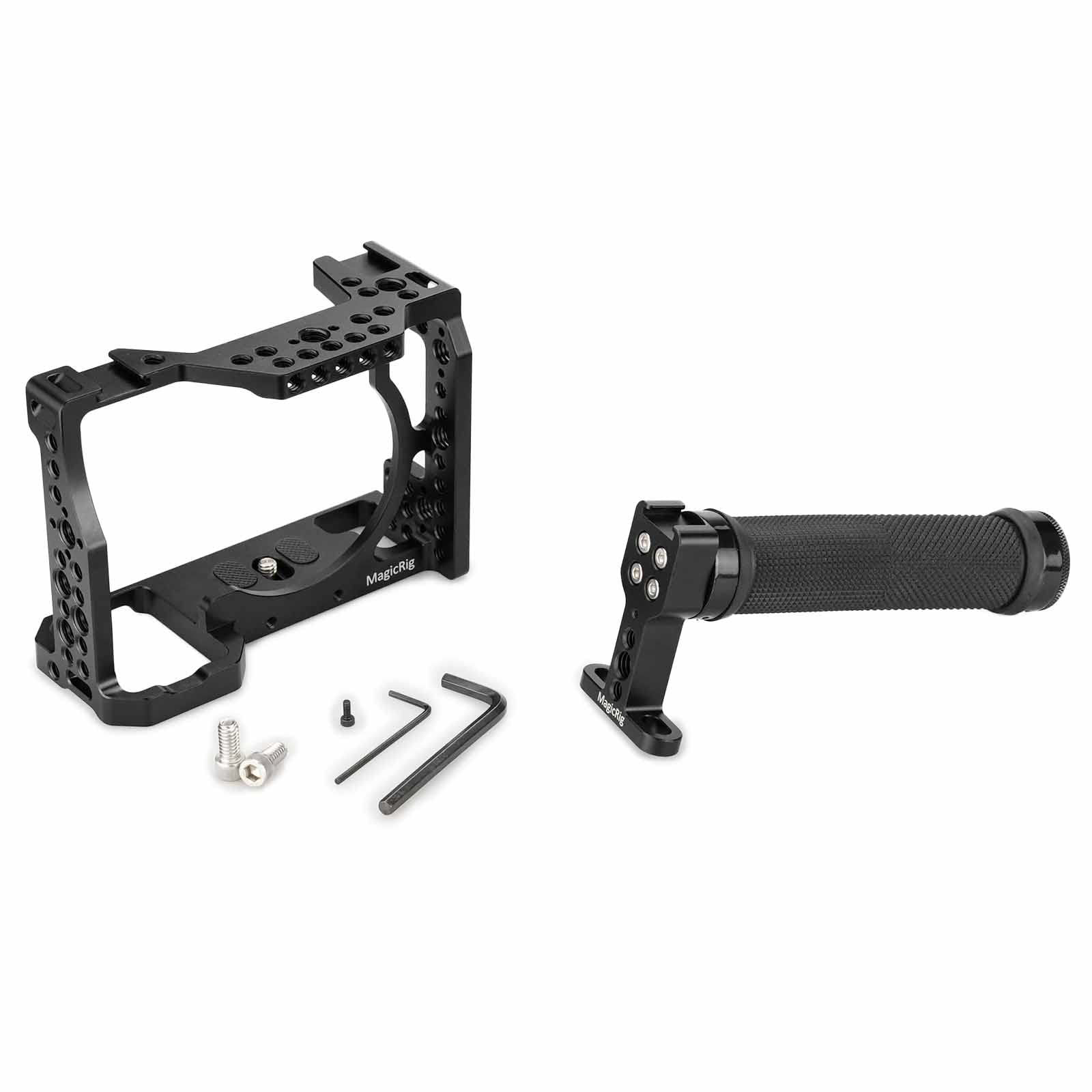 GetUSCart- MAGICRIG Camera Cage with Top Handle Grip for Sony A7RIII ...