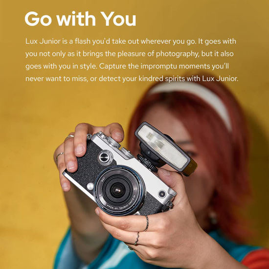 GetUSCart- GODOX Lux Junior Retro Camera Flash GN12 6000K Color ...