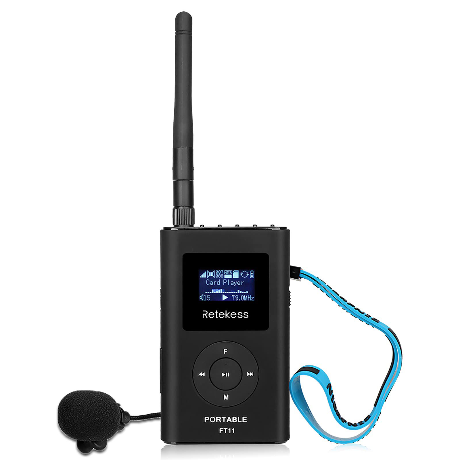 GetUSCart- Retekess FT11 FM Transmitter,Portable FM Broadcast ...