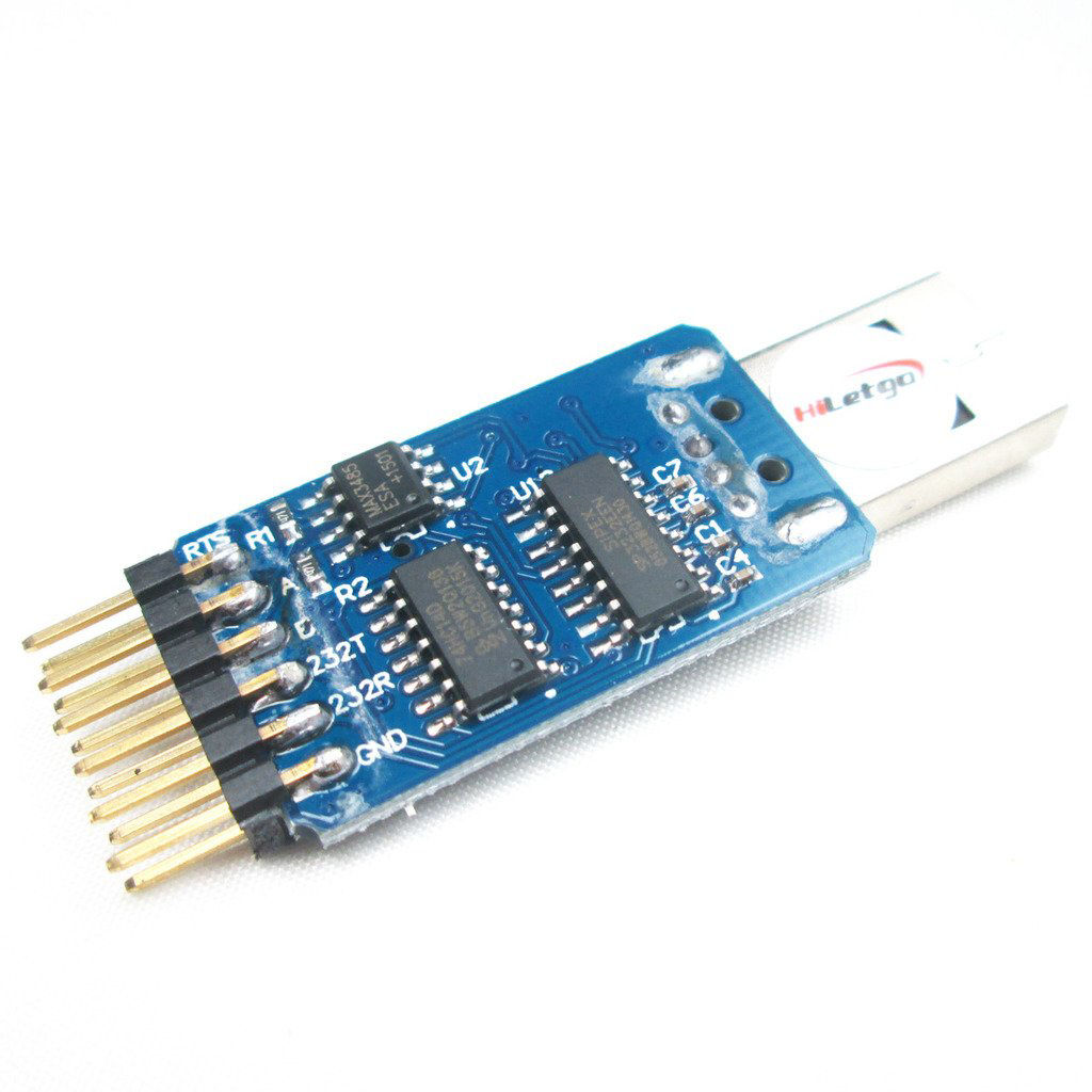 GetUSCart- HiLetgo CP2102 USB to TTL UART 232 485 Port Mutual Convert Adapter USB Serial Port ...