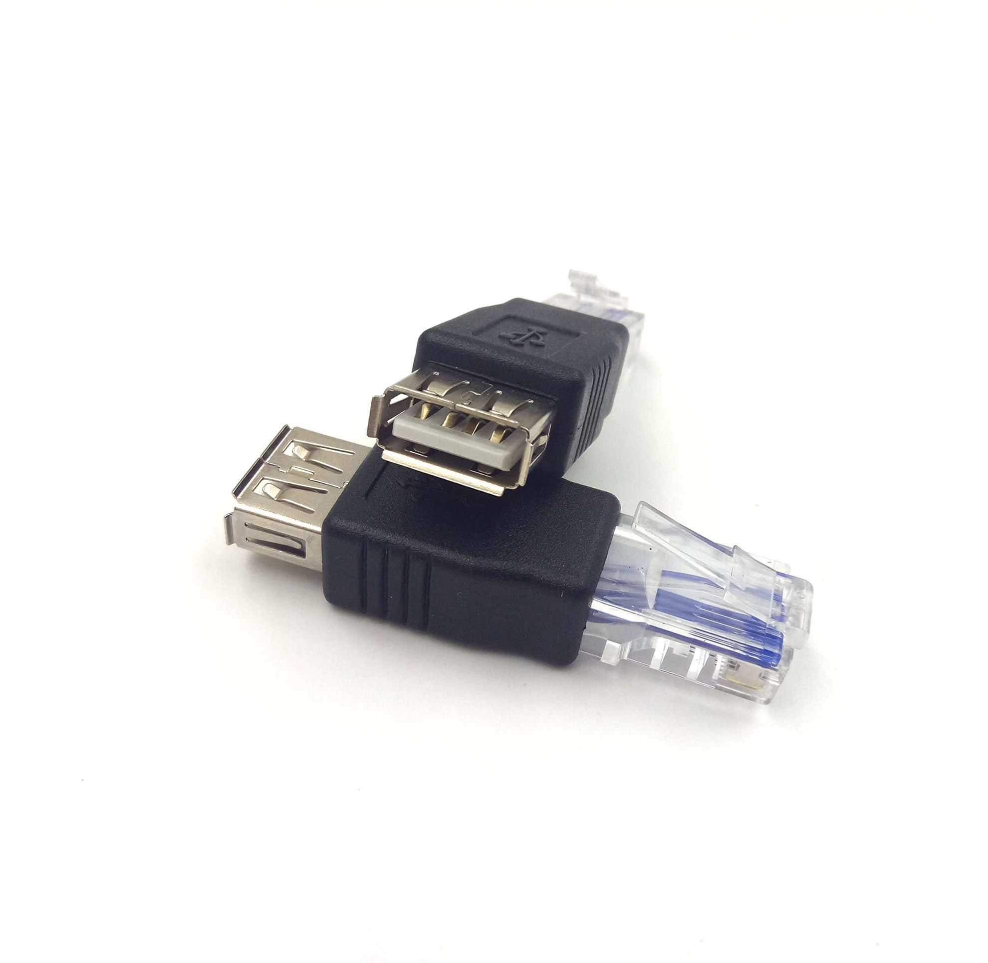 GetUSCart- Haokiang (2-Pack) USB - RJ45, USB2.0 A Female to RJ45 ...