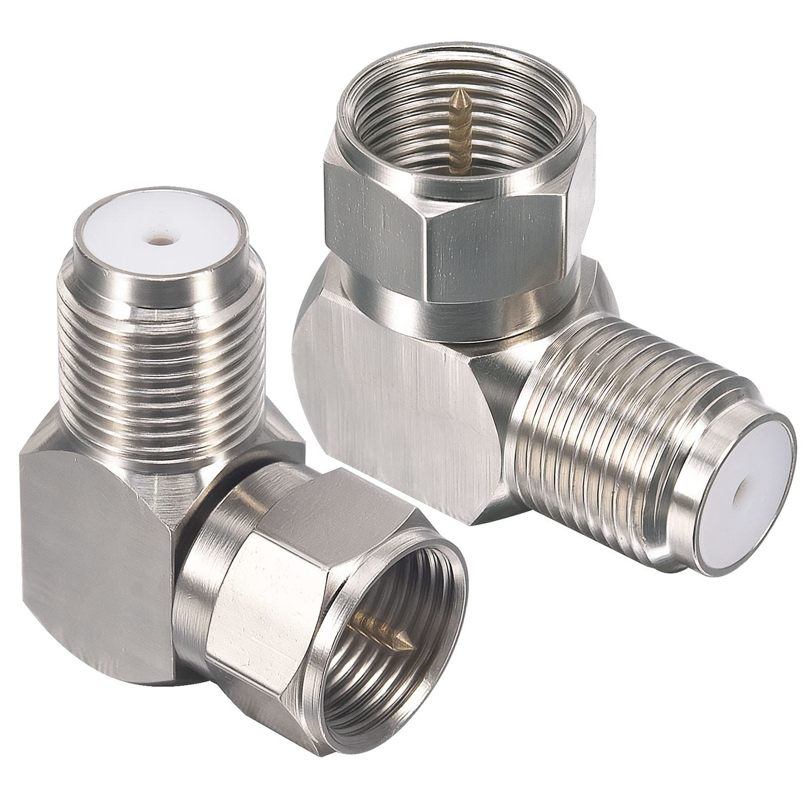 GetUSCart- onelinkmore RG6 Coax Cable Extender Connector Upgraded F ...