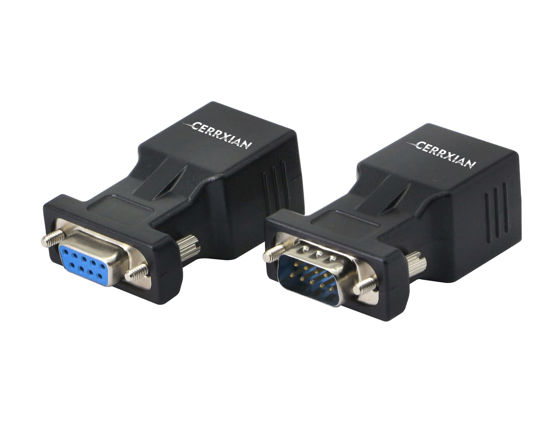 GetUSCart- CERRXIAN DB9 RS232 Male & Female to RJ45 Female COM Port to ...