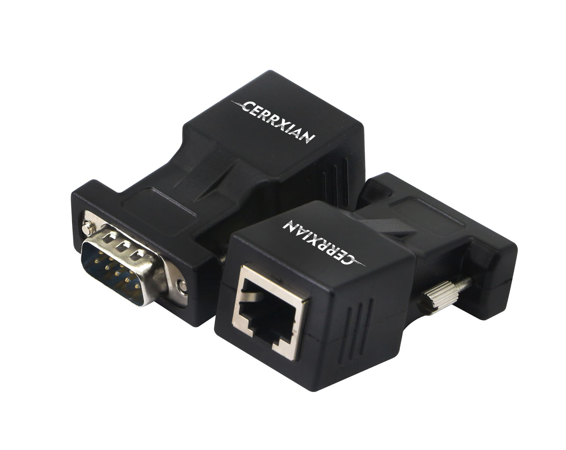 GetUSCart- CERRXIAN DB9 RS232 Male & Female to RJ45 Female COM Port to ...