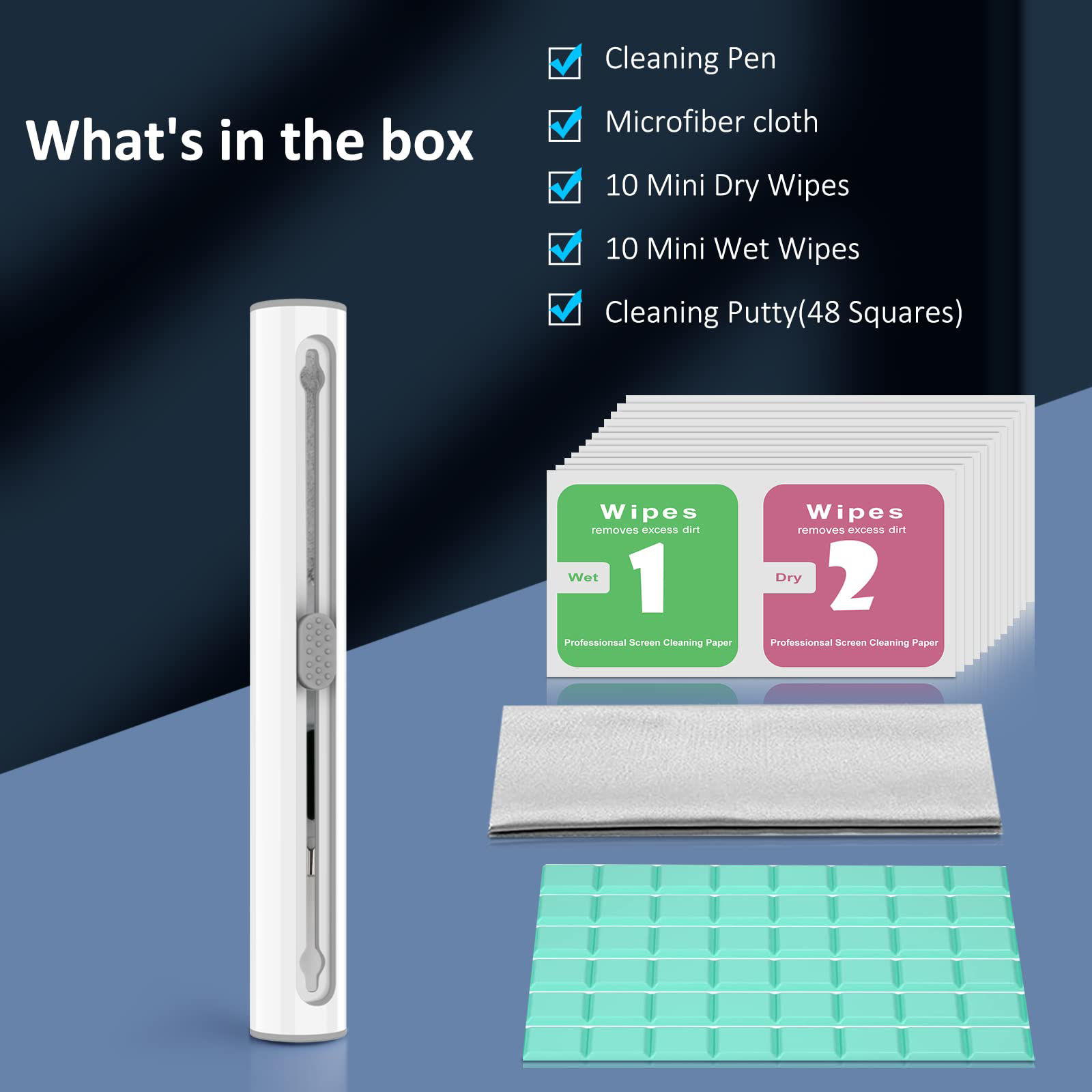 GetUSCart- Yunerz for Airpods Cleaner Kit, Earbuds Cleaning Pen ...