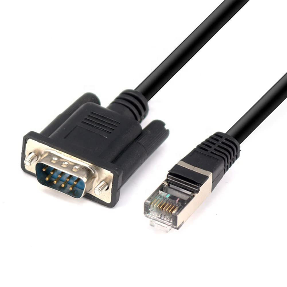 GetUSCart- Jienk 3.3FT DB9 to RJ45 Cat5 Ethernet LAN Console Cable ...