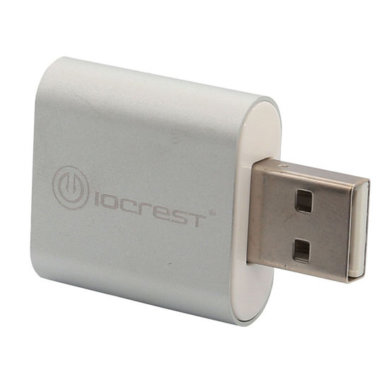 GetUSCart- IO Crest SY-AUD20205 USB to Audio Adapter Convert PC USB ...