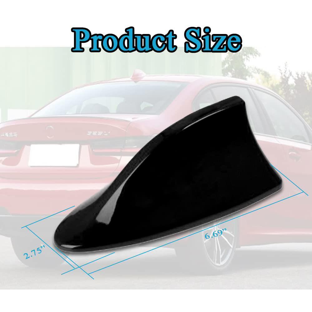 GetUSCart- Shark Fin Antenna Cover for Car, Shark Fin Antenna, Top Roof ...