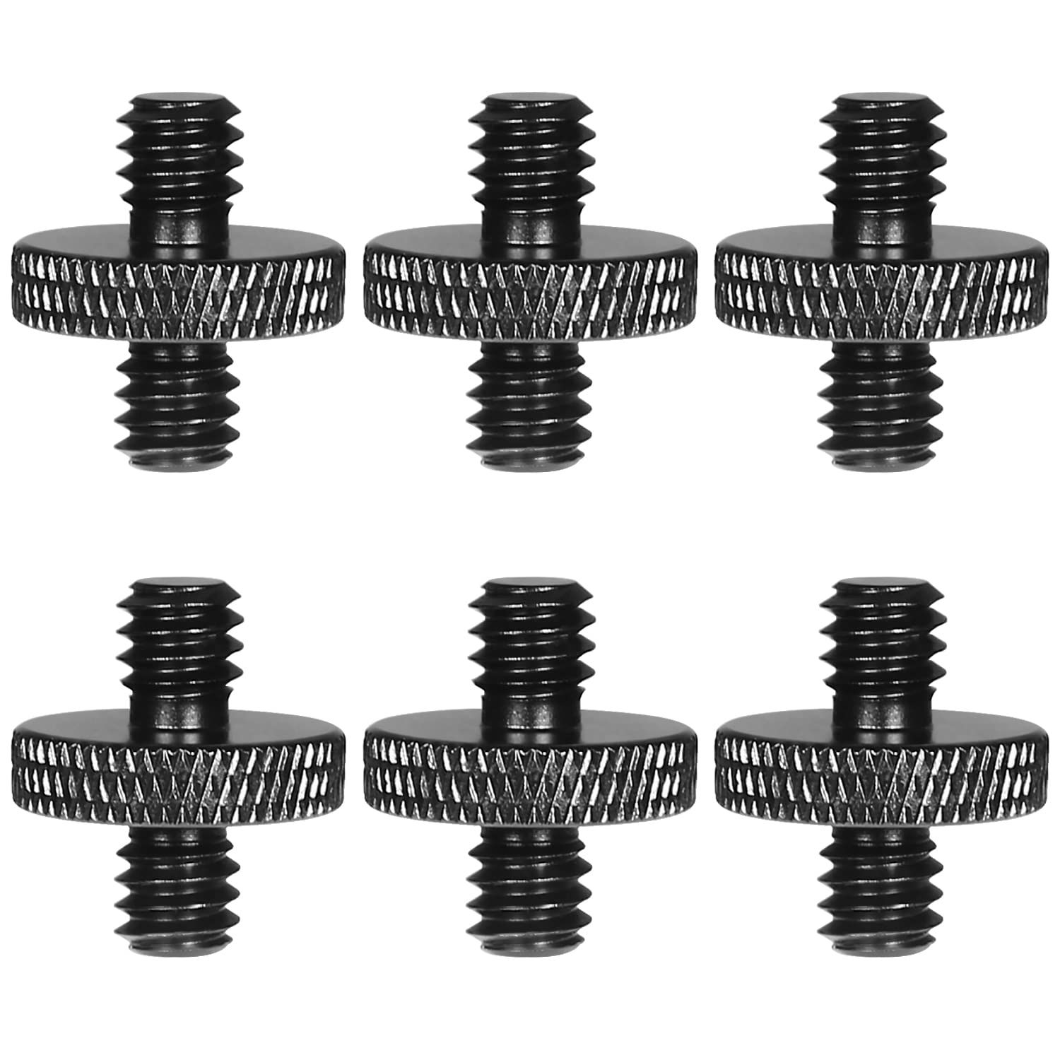 GetUSCart- 6 Pack 1/4" Male to 1/4" Male Camera Mount Screw Tripod ...