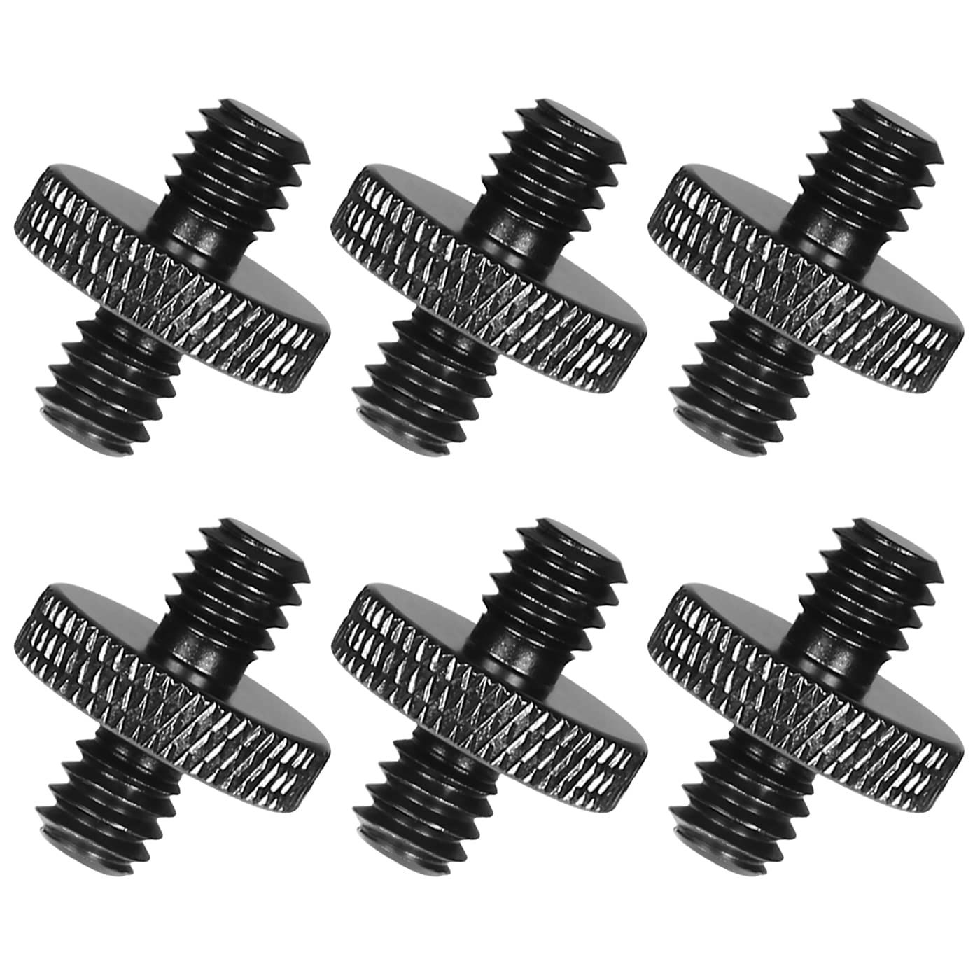 GetUSCart- 6 Pack 1/4" Male to 1/4" Male Camera Mount Screw Tripod ...