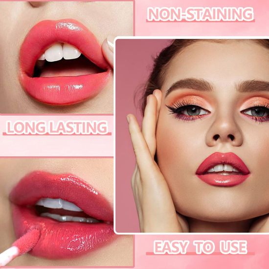 GetUSCart- Eakroo 6 Colors Lip Tint Stain Mini Liquid Lipstick, Korean ...