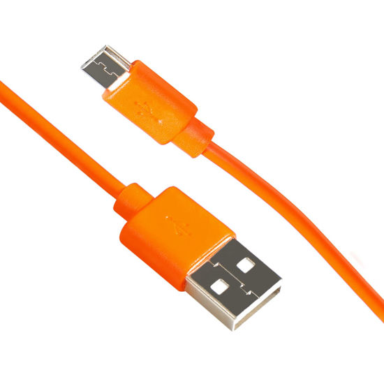 GetUSCart Replacement Fast Charging Charger Cable Power Cord Wire Compatible for Ring Enabled Video Doorbell 2020 Release 2 3 3 Plus 4 Doorbell Pro Plus and Camera Battery Charging Cable 3.3ft Orange