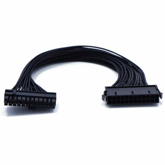 GetUSCart- OPSFALCON ATX 24 Pin Motherboard Power Extension Cable, 12.6 ...
