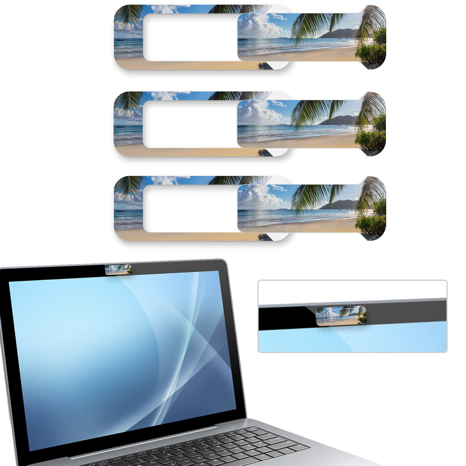 GetUSCart- Webcam Cover, 3 Pieces, Laptop Camera Cover, Privacy ...