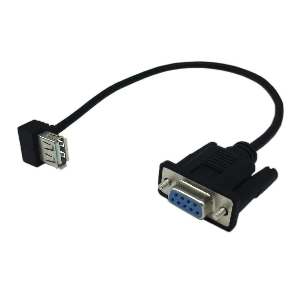 GetUSCart- Vanki 1Pcs RS232 DB9 Female to USB 2.0 A Female Serial Cable ...