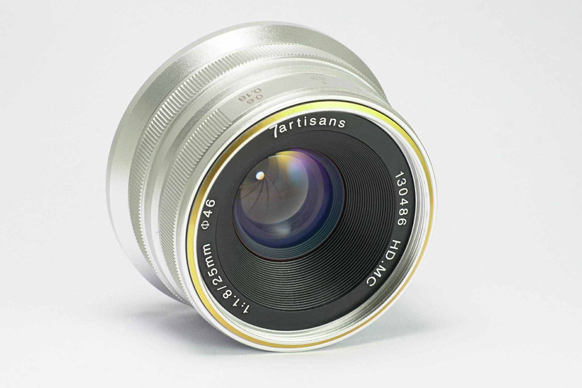 GetUSCart- 7artisans 25mm F1.8 APS-C Frame Manual Focus Prime Fixed ...