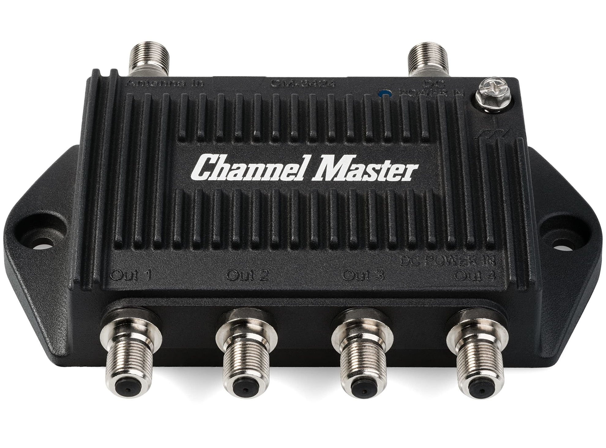 GetUSCart- Channel Master TV Antenna Amplifier Signal Booster (4-Port)