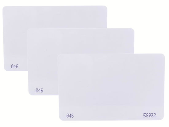 GetUSCart- 100 pcs 26 Bit Proximity CR80 Cards, Weigand Prox Blank ...