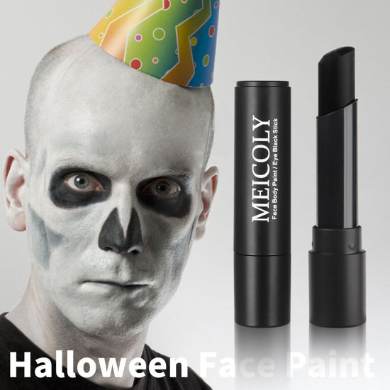 GetUSCart- MEICOLY Clown Black Face Body Paint Stick,Safe Eye Black ...