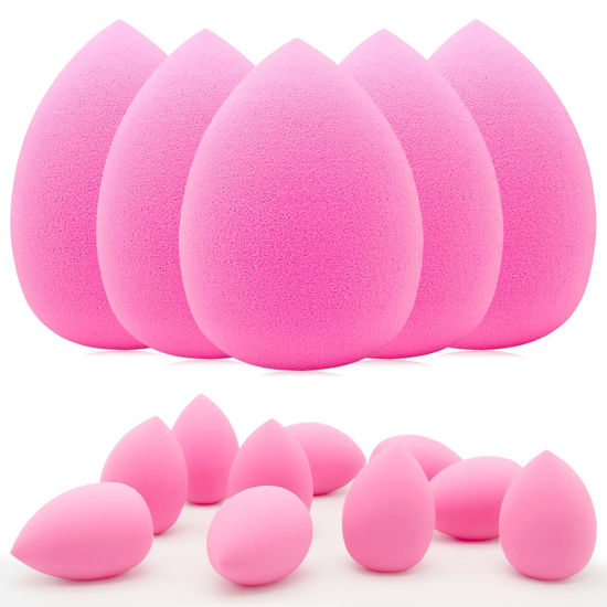 GetUSCart- 12 Pieces Professional Makeup Sponge Set,Latex Free Flawless ...