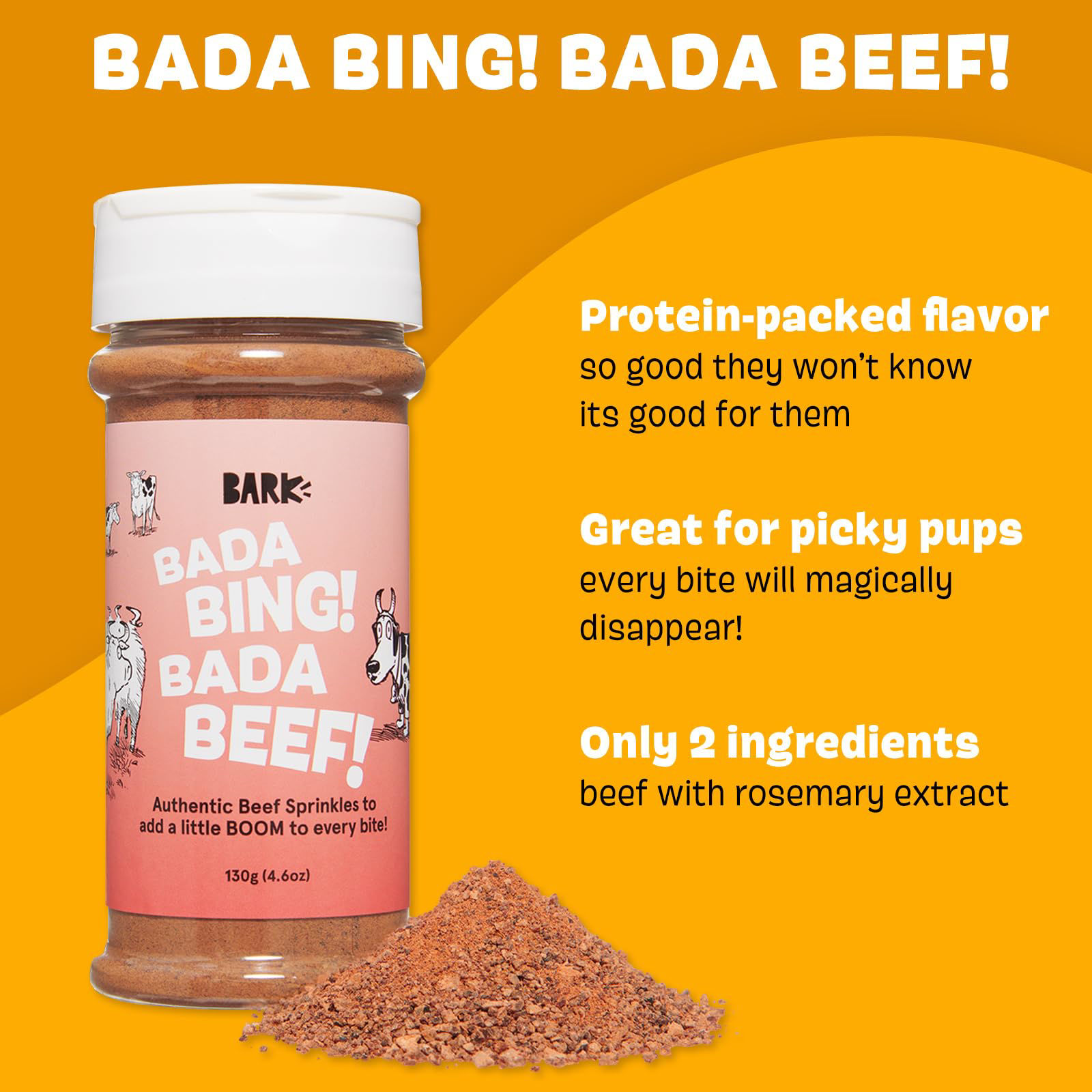 GetUSCart- Barkbox - Bada Bing Bada Beef - Dry Dog Food Toppers with ...
