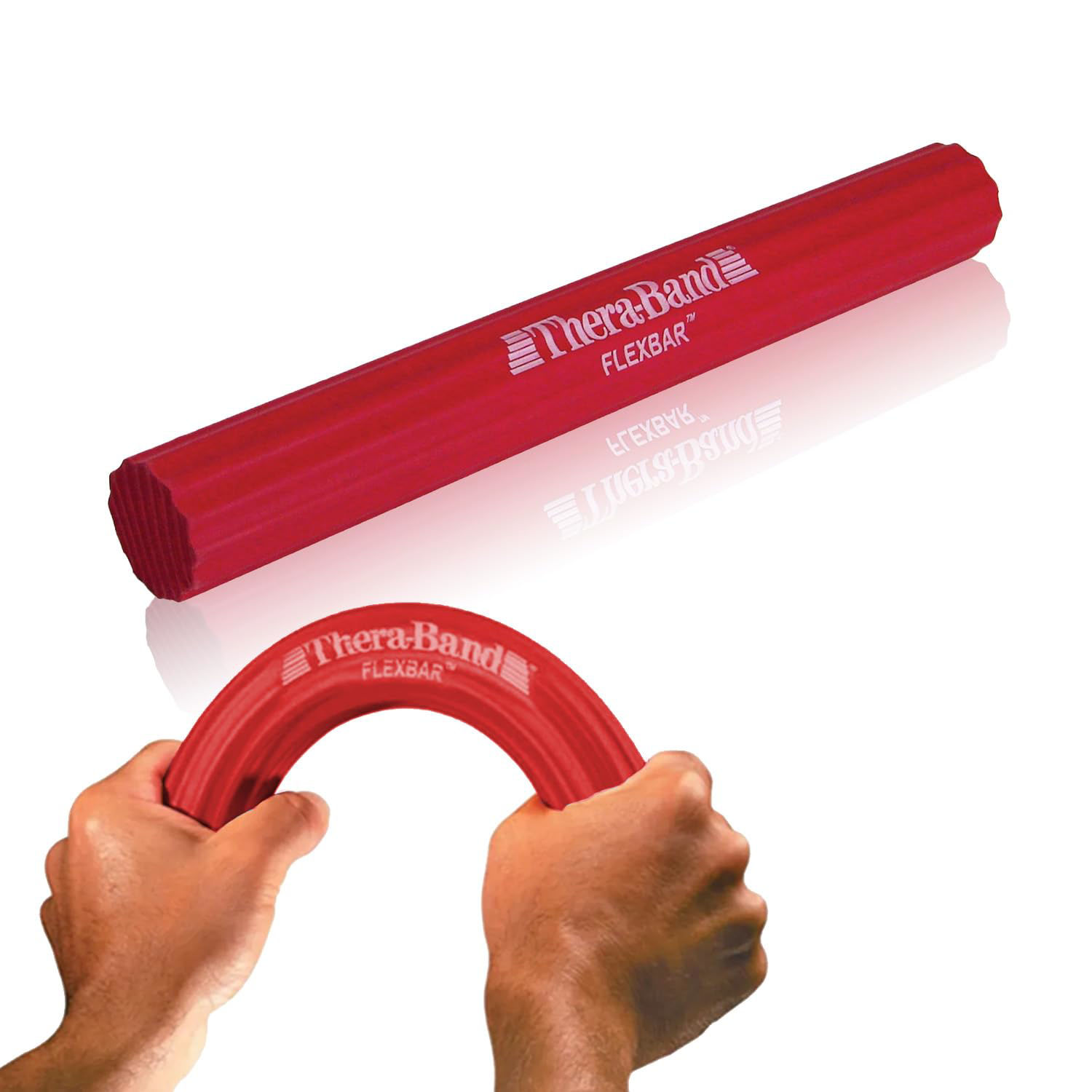 GetUSCart- THERABAND FlexBar, Tennis Elbow Therapy Bar, Relieve Tendonitis Pain & Improve Grip ...