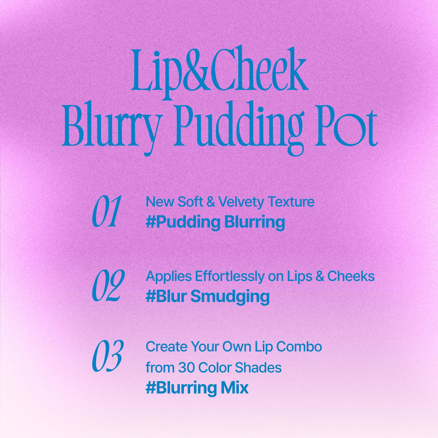 GetUSCart- fwee Lip&Cheek Blurry Pudding Pot | Cold-hearted Moment - Boss | Makeup Blush ...