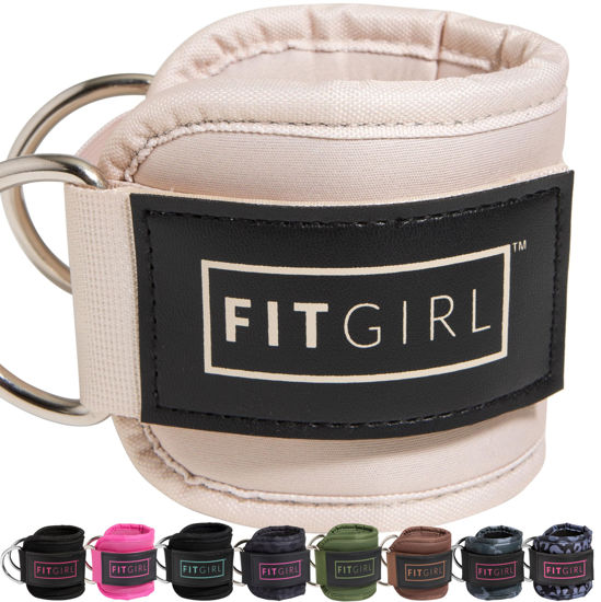 GetUSCart- FITGIRL - Ankle Strap for Cable Machines and Resistance ...