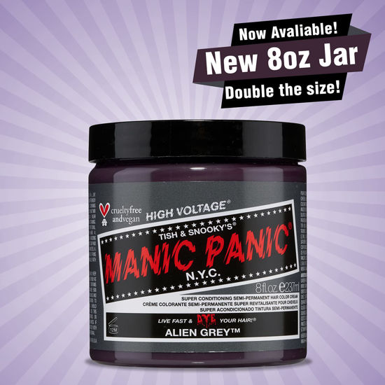 GetUSCart- MANIC PANIC Alien Grey Hair Dye - Classic High Voltage ...