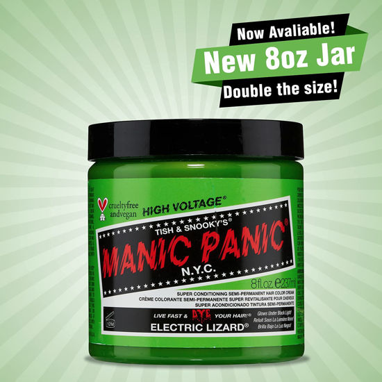 GetUSCart- MANIC PANIC Electric Lizard Hair Dye - Classic High Voltage ...