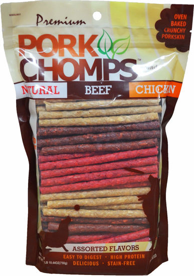 GetUSCart- Pork Chomps Dog Chews, 5-inch Munchy Sticks, Assorted ...