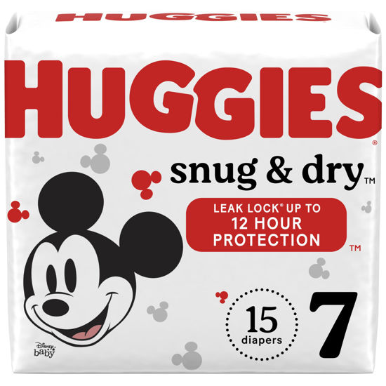 GetUSCart- Huggies Size 7 Diapers, Snug & Dry Baby Diapers, Size 7 (41 ...