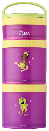 GetUSCart- Whiskware Disney Princess Stackable Snack Containers for ...