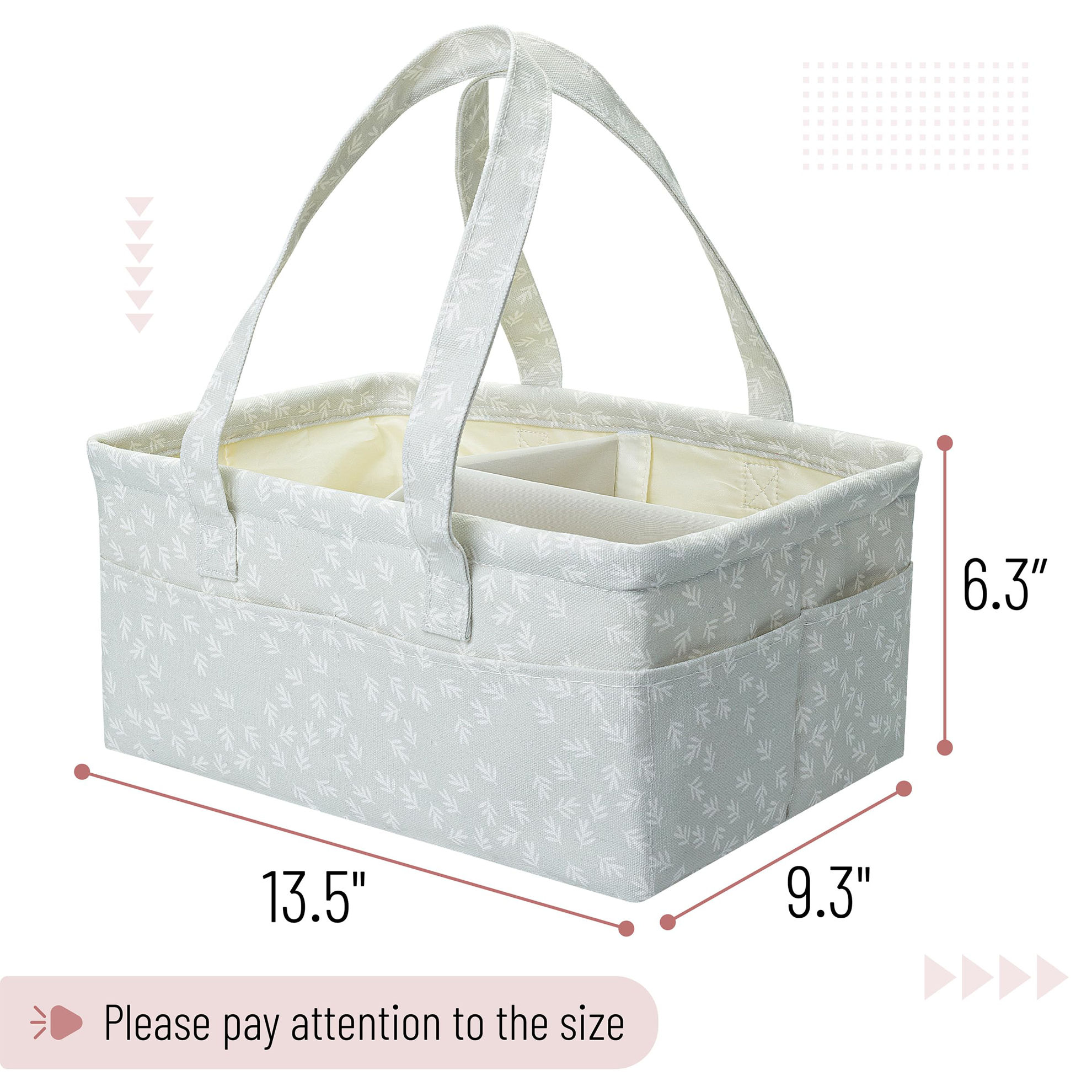 GetUSCart- Mr. Pen- Baby Diaper Caddy Organizer, Diaper Organizer, Baby ...