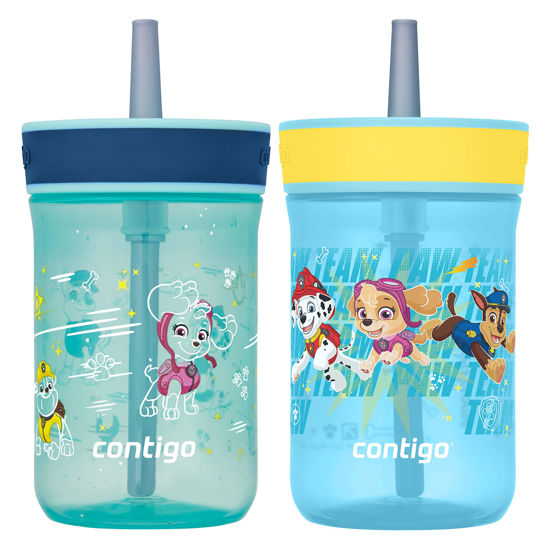 GetUSCart- Contigo Kids’ Leighton Straw Tumbler with Spill-Proof Leak ...