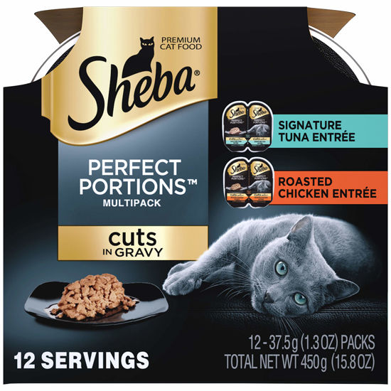 GetUSCart- Sheba Perfect Portions Multipack Cuts in Gravy, Signature ...