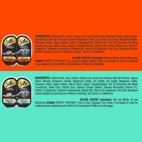 GetUSCart- Sheba Perfect Portions Multipack Cuts in Gravy, Signature ...