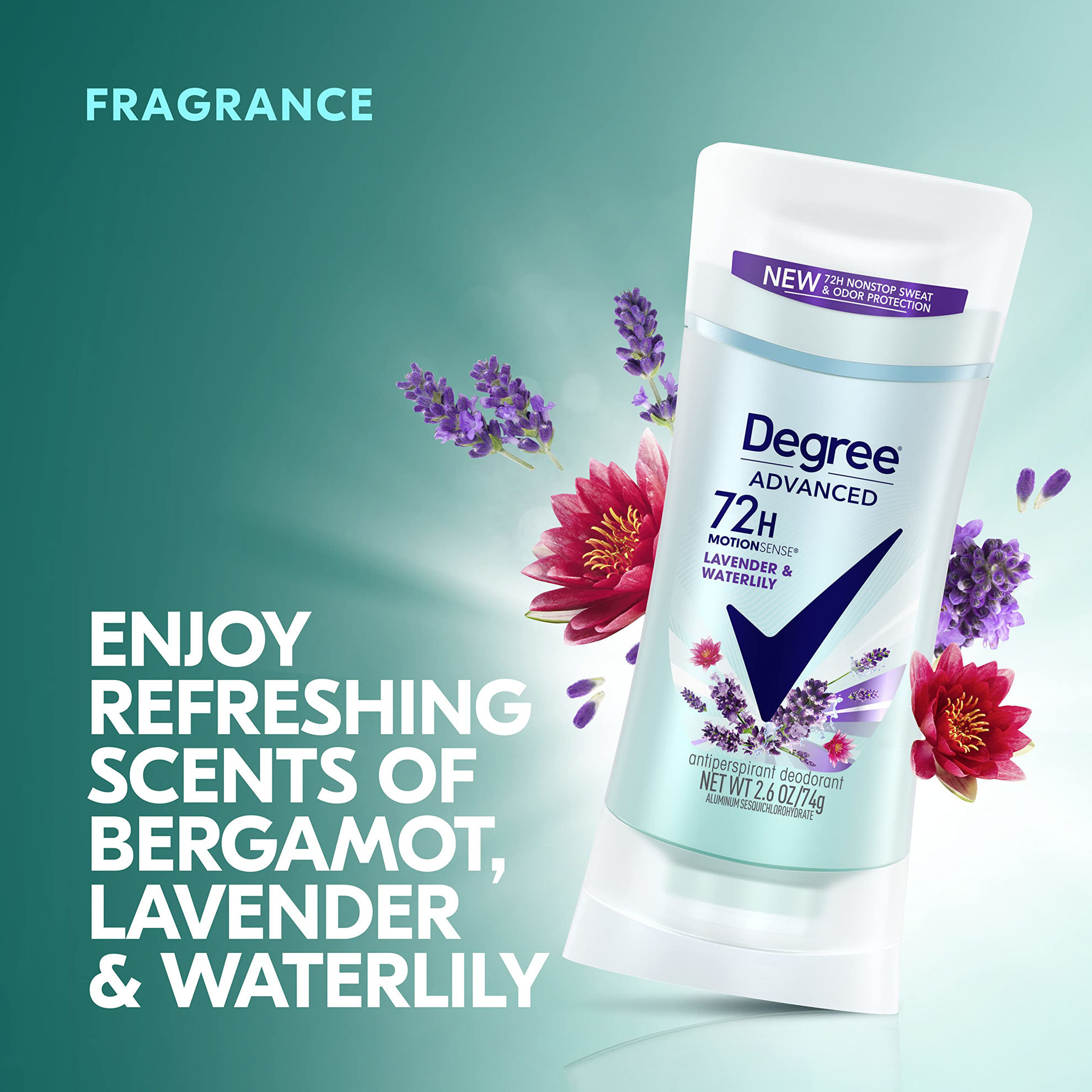 GetUSCart- Degree Antiperspirant Deodorant 72-Hour Sweat and Odor ...