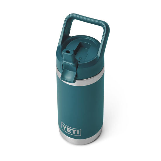 GetUSCart- YETI Rambler Jr. 12 oz Kids Bottle, with Straw Cap, Agave Teal